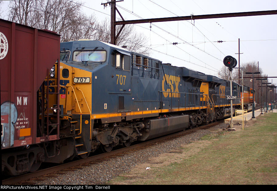 CSX 707 on K045